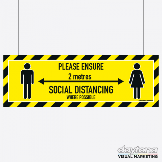 Covid-19 Social Distancing Signage & Protection Archives - Daytona ...