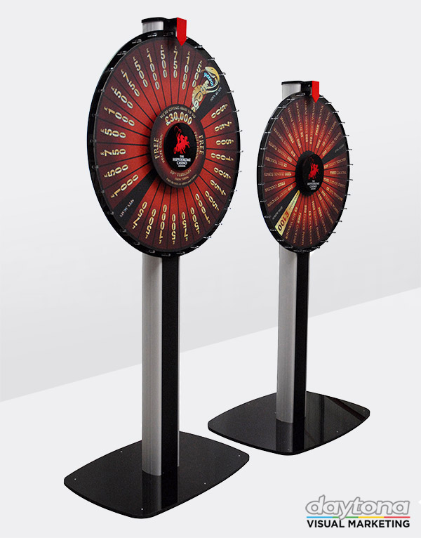 Custom Wheel of Fortune - Daytona Visual Marketing Ltd